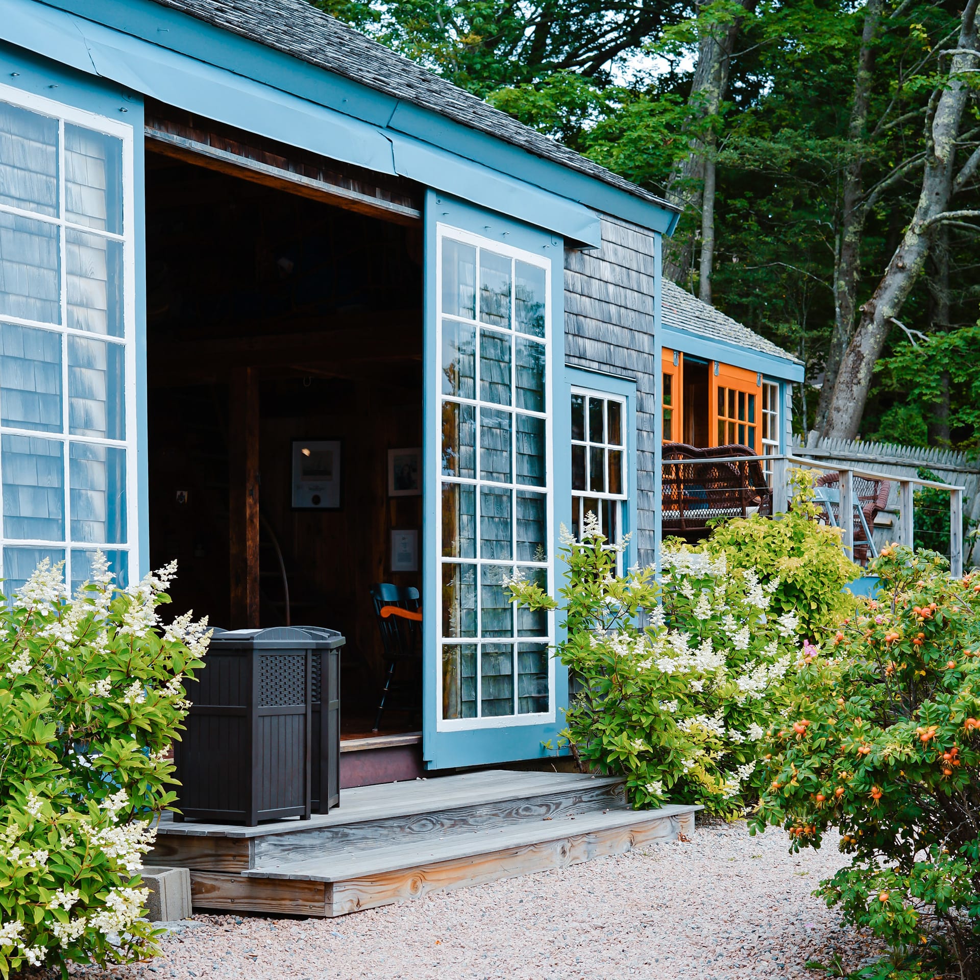 Vintage village home design with new modern windows – Stockyard Collection